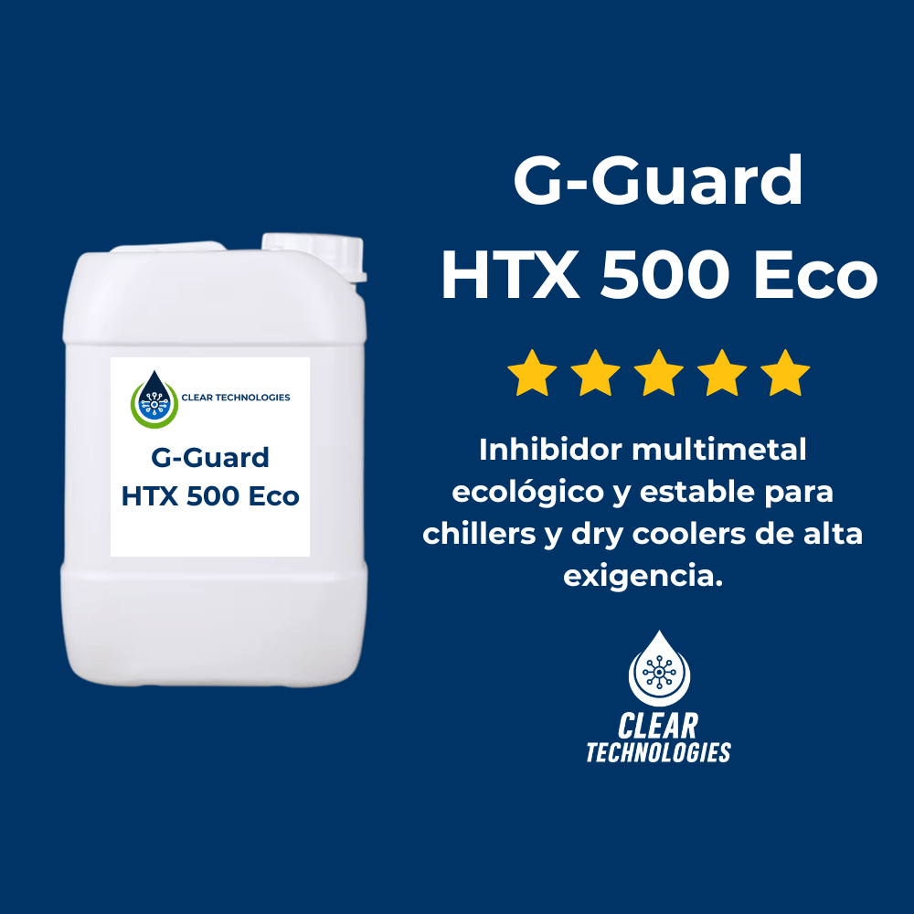 G-Guard HTX 500 Eco | Inhibidor multimetal para chillers y dry coolers